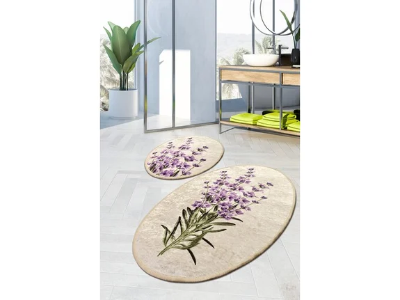 Lessentiel Maison Prostirka za kupatilo set 2 komada