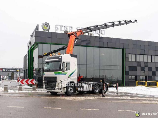 Volvo FH 500 6x4 PALFINGER PK 40002 EH Crane Winch tegljač