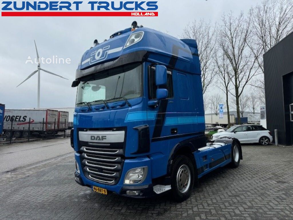DAF XF 460 SUPERSPACECAB, 2 TANKS, STANDCLIMA tegljač