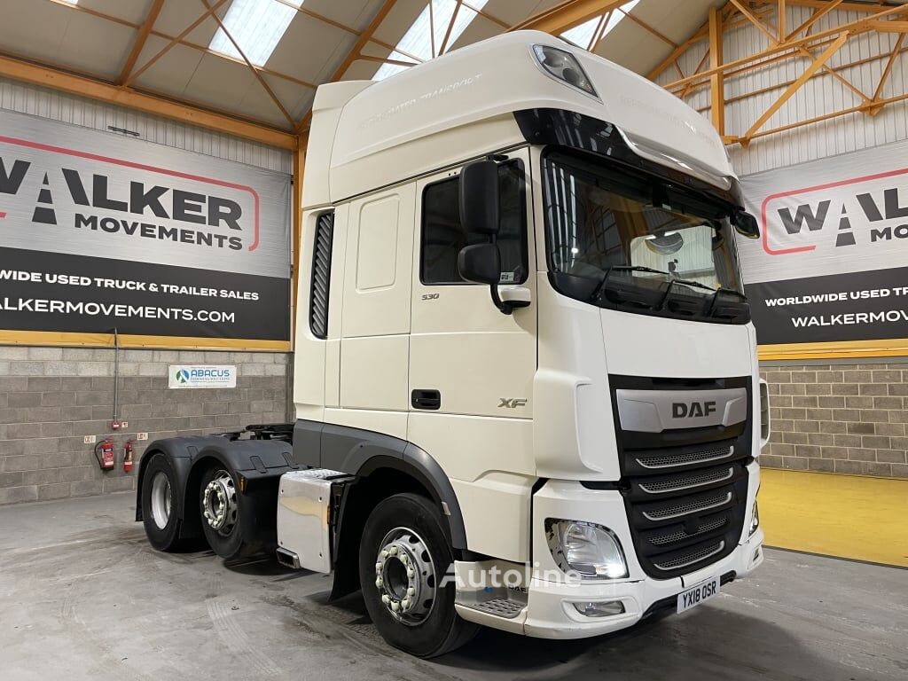 DAF XF106 530 SUPERSPACE *EURO 6* 6X2 TRACTOR UNIT – 2018 – YX18 OSR tegljač