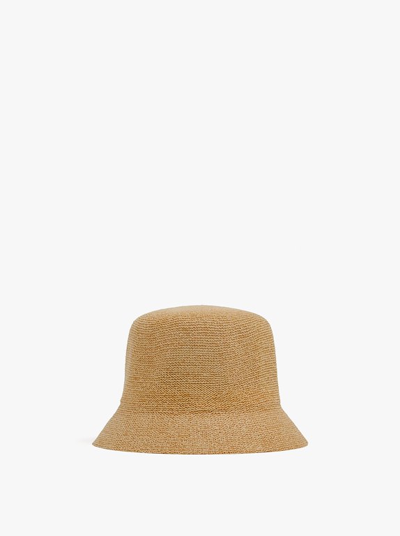 KNITTED BUCKET HAT