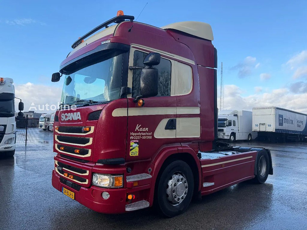 Scania G410 Highline, full spoilers, Retarder tegljač
