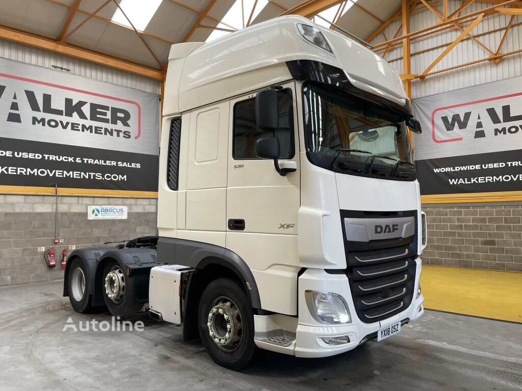 DAF XF106 530 SUPERSPACE *EURO 6* 6X2 TRACTOR UNIT – 2018 – YX18 OSZ tegljač