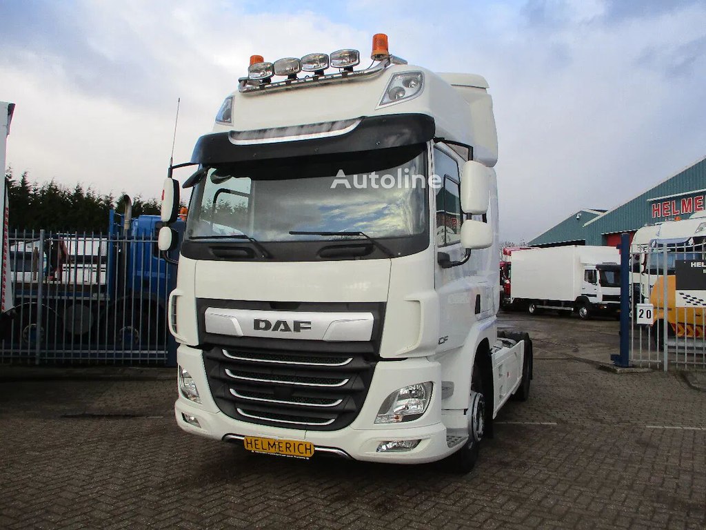 DAF CF 410 CF 410 EURO 6 SPACECAB VOLSPOILERS APK-TUV-VALIDINSPECTIO tegljač
