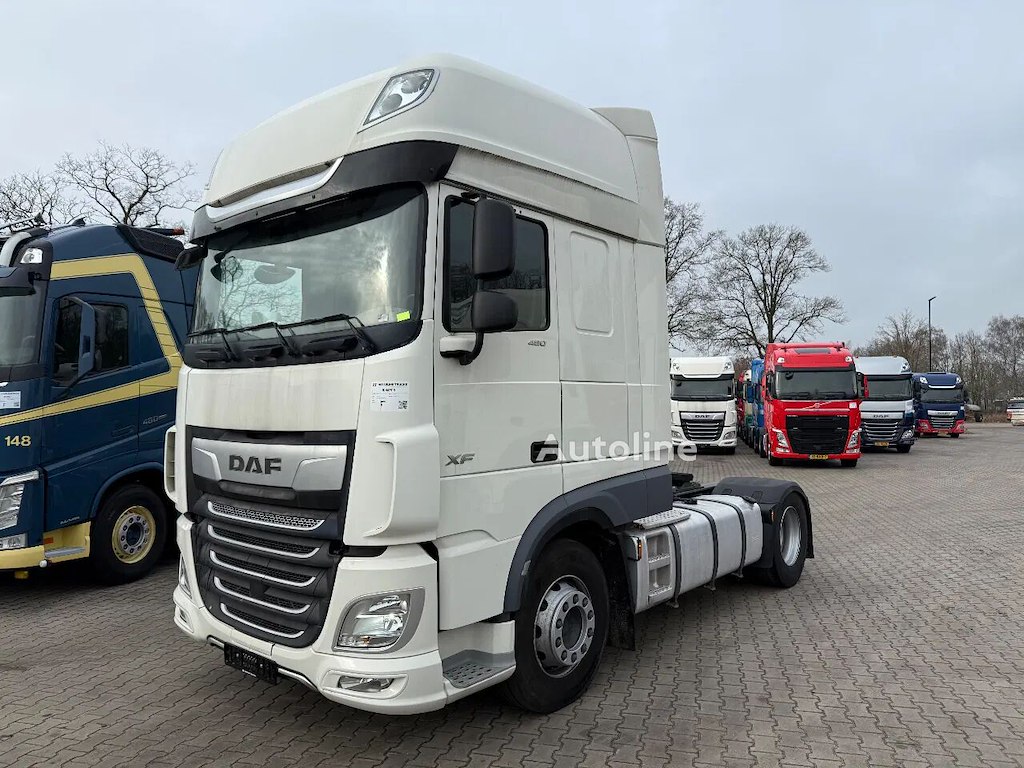 DAF XF 480 SSC Super Space 2x tank ACC 429.930KM tegljač