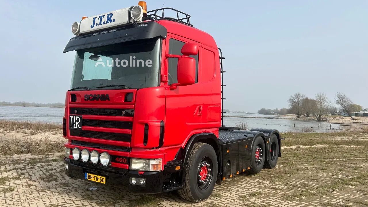 Scania R144-460 V8 | origineel NL | handgeschakeld | voorloper | tegljač
