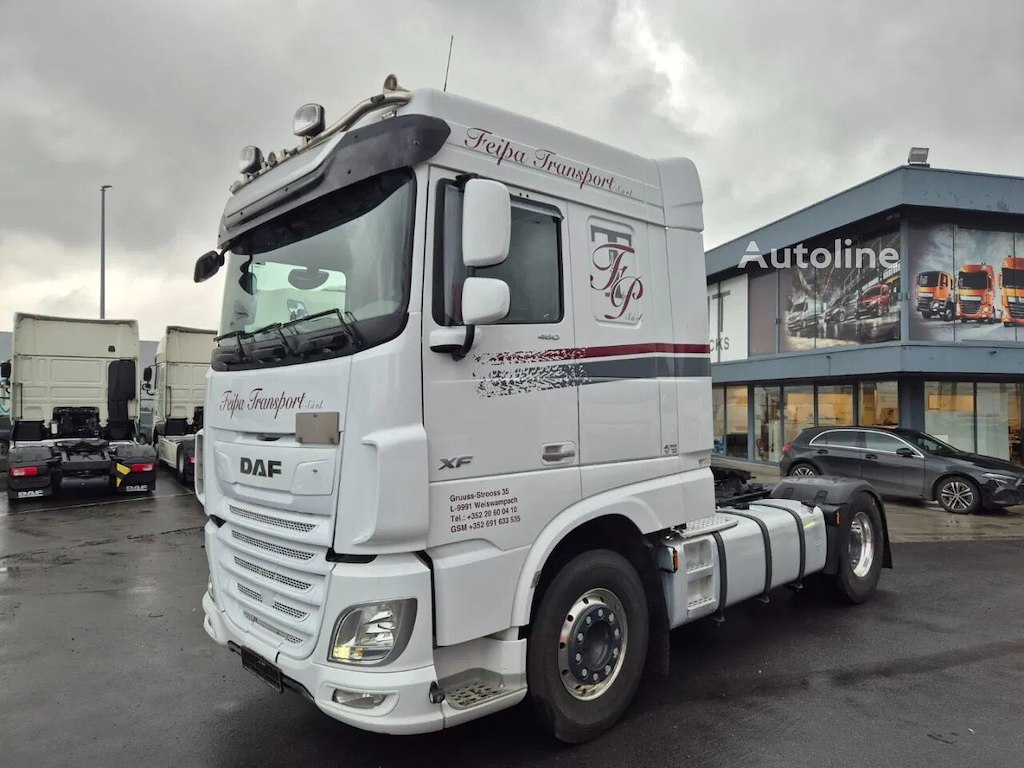 DAF XF 480 FT SPACE CAB ZF INTARDER tegljač