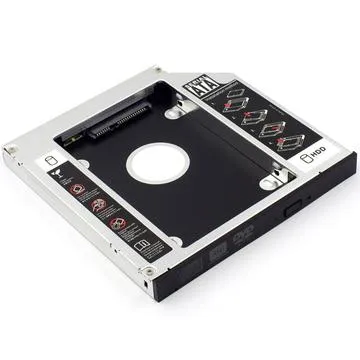 12.7MM OPTICAL BAY TO SSD HDD CADDY HOLDER WITH LED INDICATOR