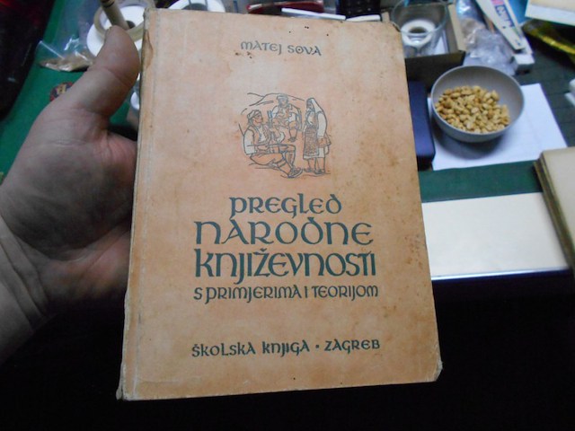 Matej Sova-Pregled narodne književnosti sprimjerima...