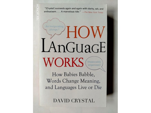 David Crystal, HOW LANGUAGE WORKS