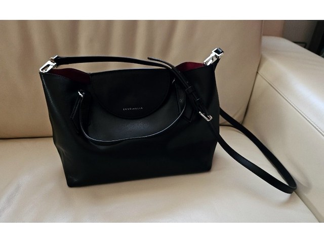 Coccinelle foldover top crossbody kozna torba