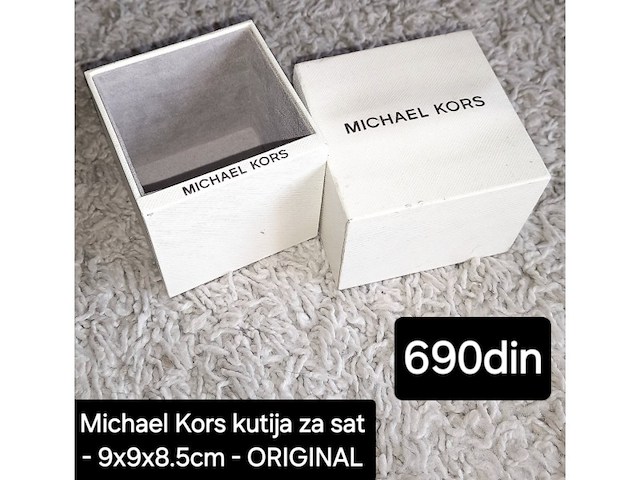Michael Kors kutija za sat bela - ORIGINAL