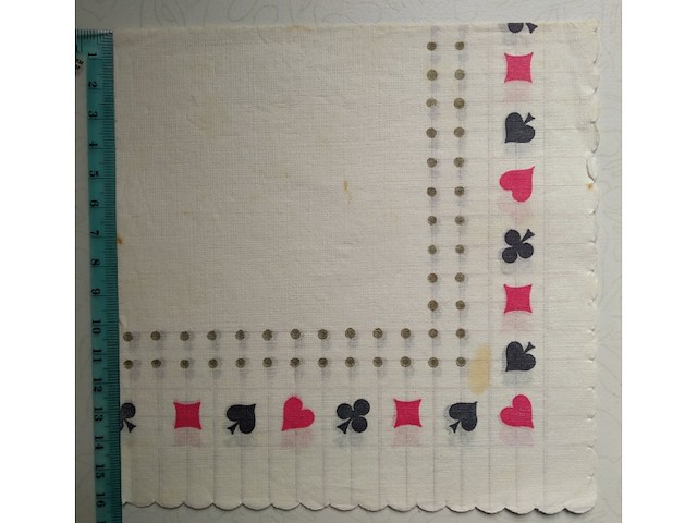 Stara Jednoslojna Salveta STK5_082 Paterni Šabloni