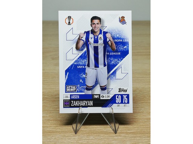 Match Attax 2024/25 285 Arsen Zakharyan