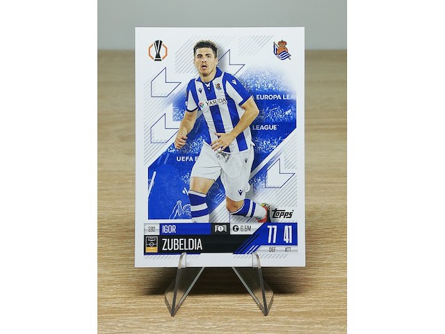 Match Attax 2024/25 282 Igor Zubeldia