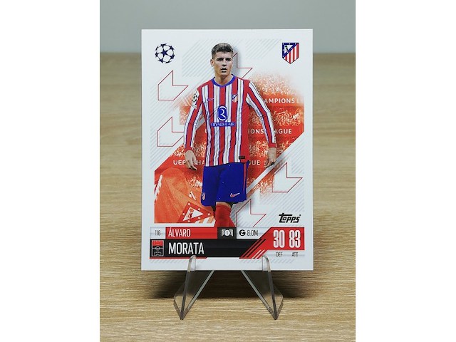 Match Attax 2024/25 116 Alvaro Morata