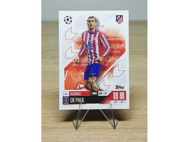 Match Attax 2024/25 115 Rodrigo de Paul