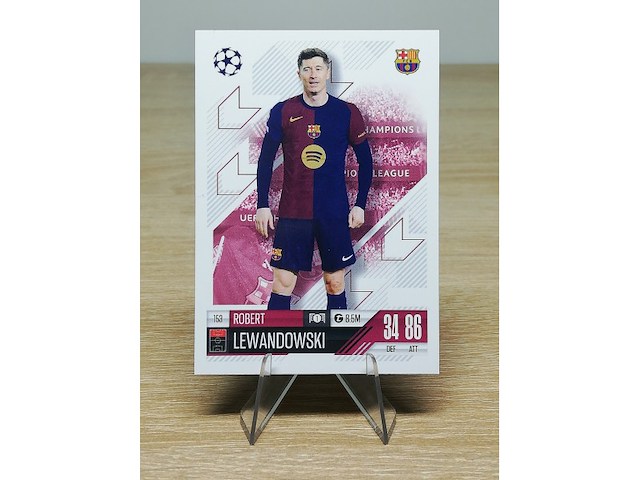 Match Attax 2024/25 153 Robert Lewandowski