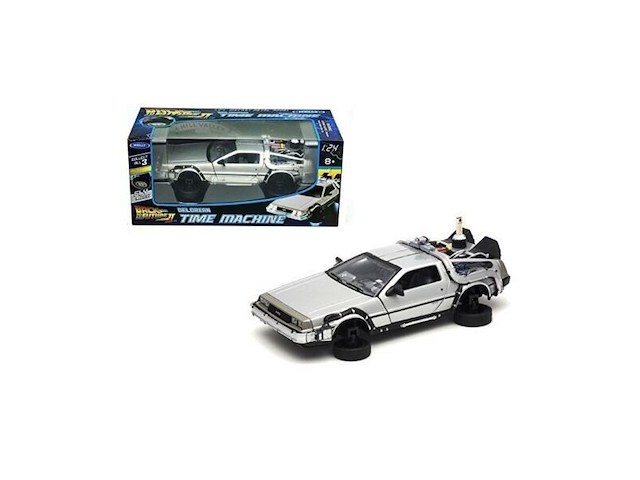 1:24 Back to the Future II DeLorean Time Machine 17 cm