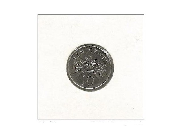 g7 Singapore 10 cents 1987.