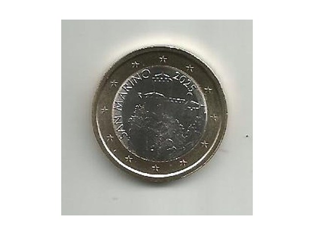 SAN MARINO 1 euro 2025 UNC