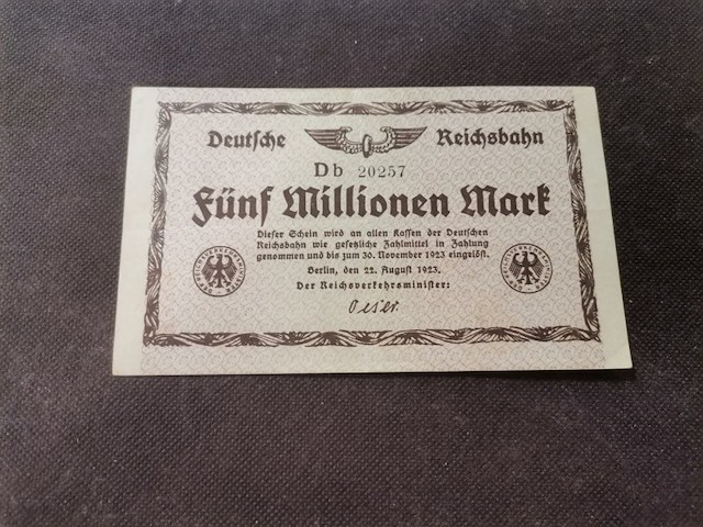 GERMANY 5.000.000 MARK 1923 (6)