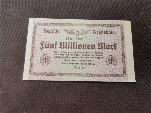 GERMANY 5.000.000 MARK 1923 (4)