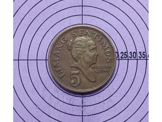 Filipini 5 sentimos 1974g km197