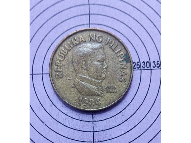 Filipini 25 sentimos 1984g km241.1