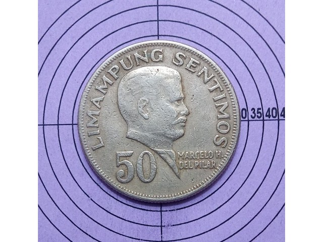 Filipini 50 sentimos 1972g km200