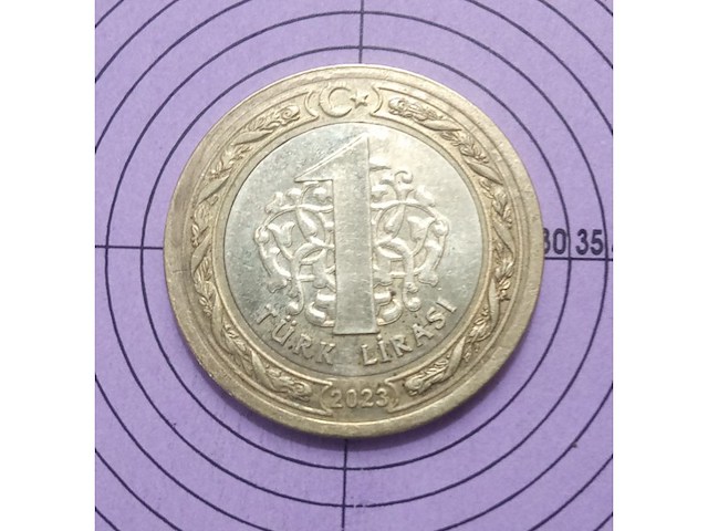 Turska 1 lira 2023g km1575