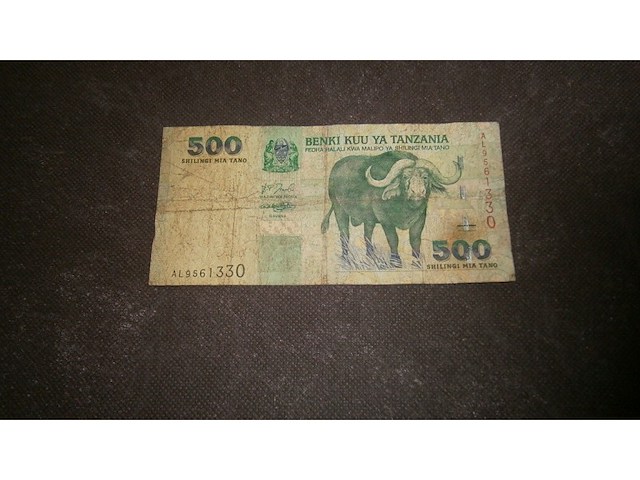 TANZANIA 500 SHILINGI 2003 ( 7 )