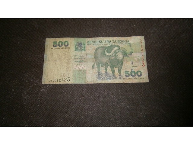 TANZANIA 500 SHILINGI 2003 ( 6 )