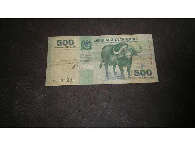 TANZANIA 500 SHILINGI 2003 ( 5 )