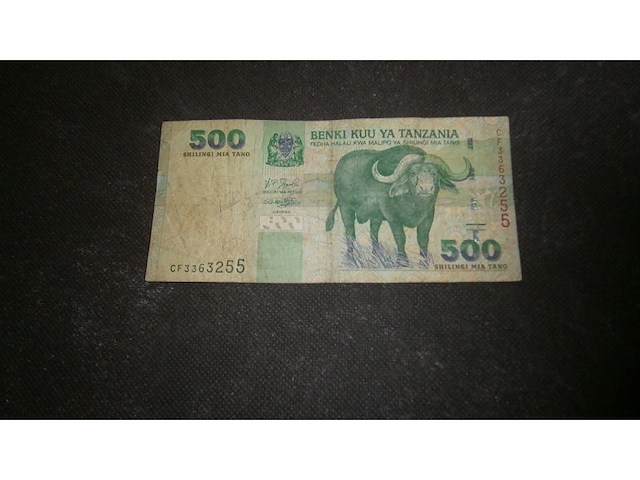 TANZANIA 500 SHILINGI 2003 ( 3 )
