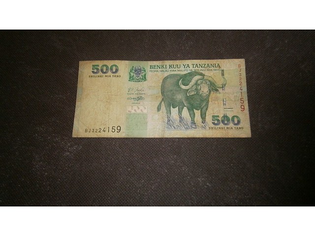 TANZANIA 500 SHILINGI 2003 ( 2 )