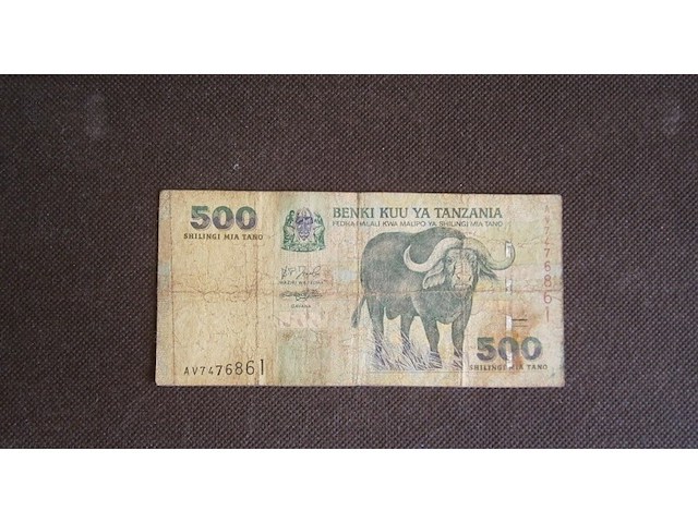 TANZANIA 500 SHILINGI 2003 ( 1 )