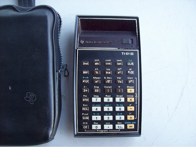 Texas Instruments TI-51-III + futrola