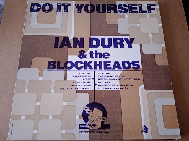 Ian Dury - Do It Yourself, West Germany Press 1979,Mint