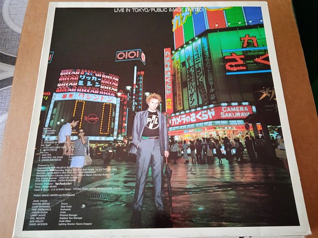 Public Image Limited - Live In Tokyo, 2xLP,Germany,Mint