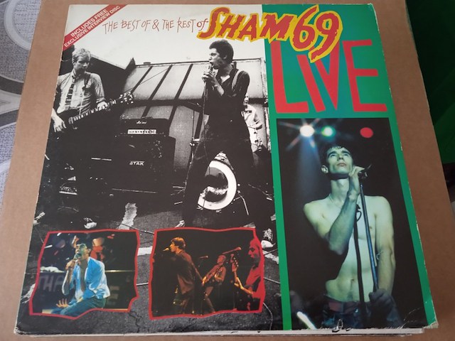 Sham 69 - The Best Of, 2xLP, England Prees 1989