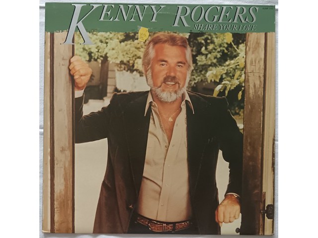 KENNY ROGERS - SHARE YOUR LOVE (Japan Press)