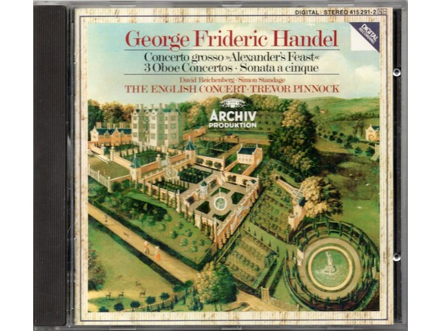 George Frideric Handel* ‎– David Reichenberg