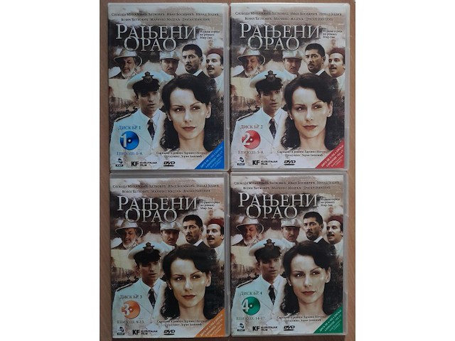 Ranjeni Orao - Kompletna serija na 4 dvd diska