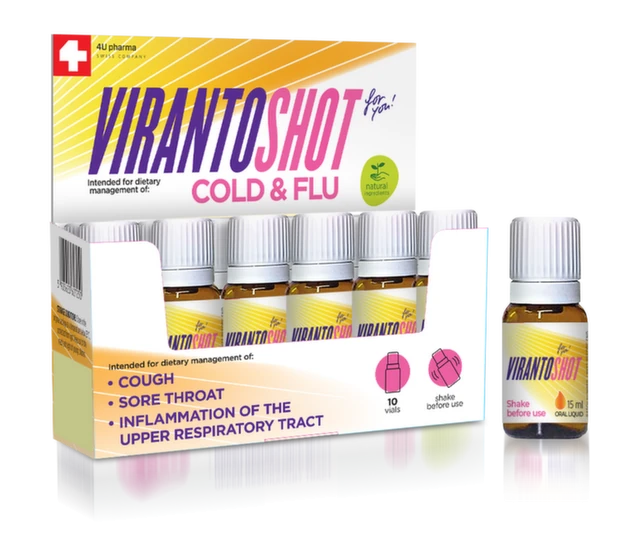 Viranto Shot Rastvor za oralnu upotrebu, 10 x 15 ml