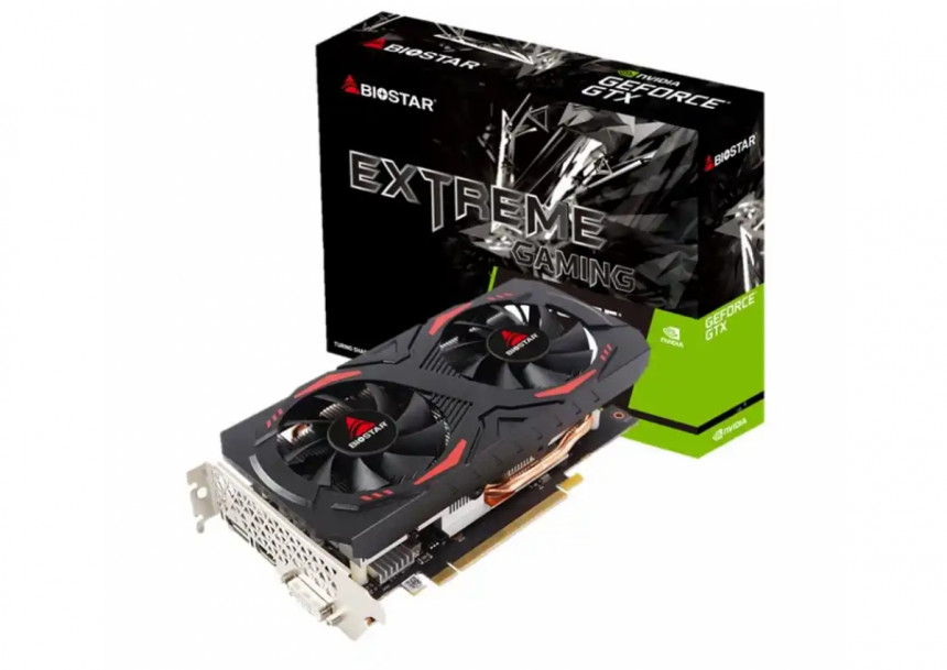 Grafička karta Biostar GTX 1660 TI 6GB DDR6 192bit DVI/HDMI/DP