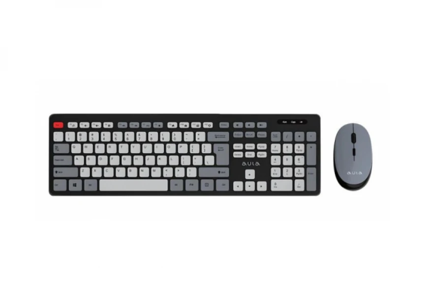 Tastatura i mis Aula AC308 Wireless Combo US/YU