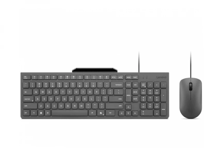 Tastatura+miš LENOVO 310 žicni set/USB-A Combo/US/crna