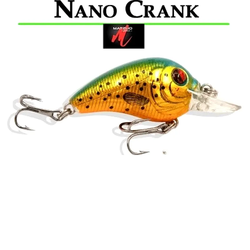 MATZUO Nano Crank (NC3-GS) Golden Shiner