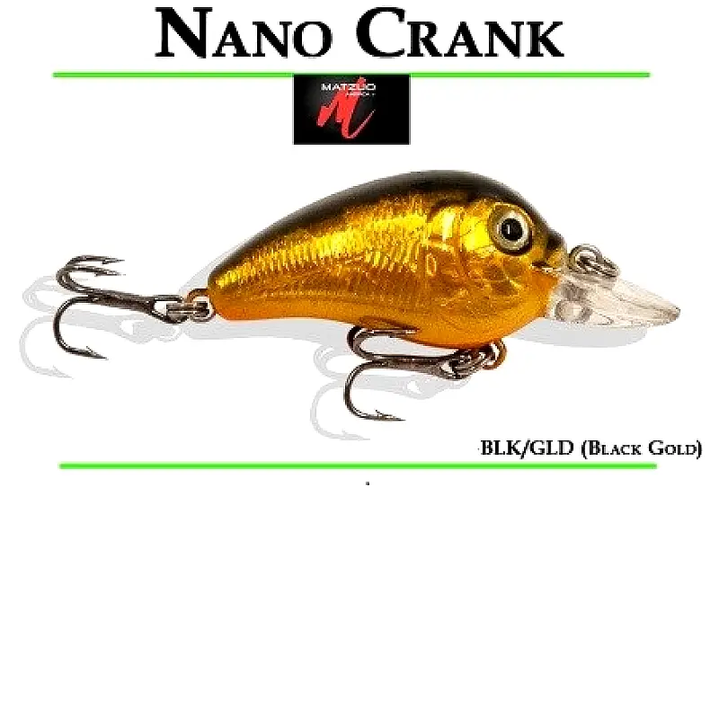 MATZUO Nano Crank (NC3-BLK/GLD) Black Gold